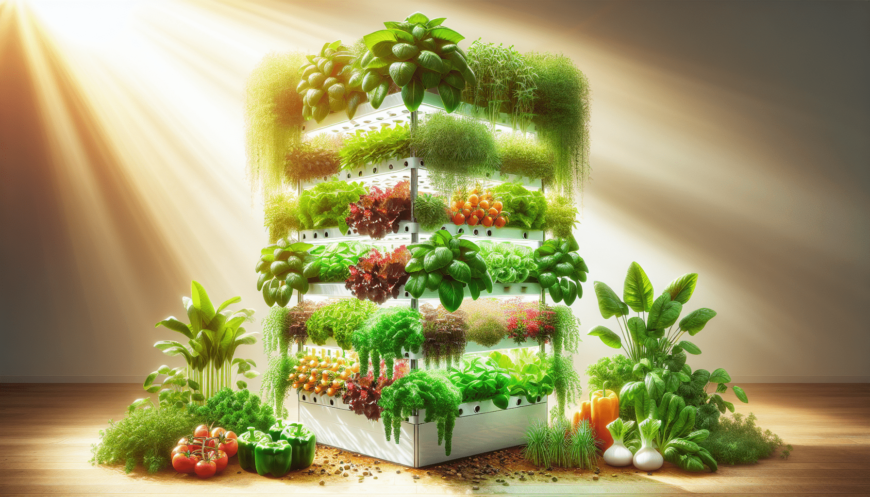 The Future of Food: Exploring Hydroponic Tower Gardens - GardenTechie.com